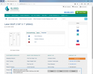 Address Labels Design in Microsoft Word - Burris Computer Forms