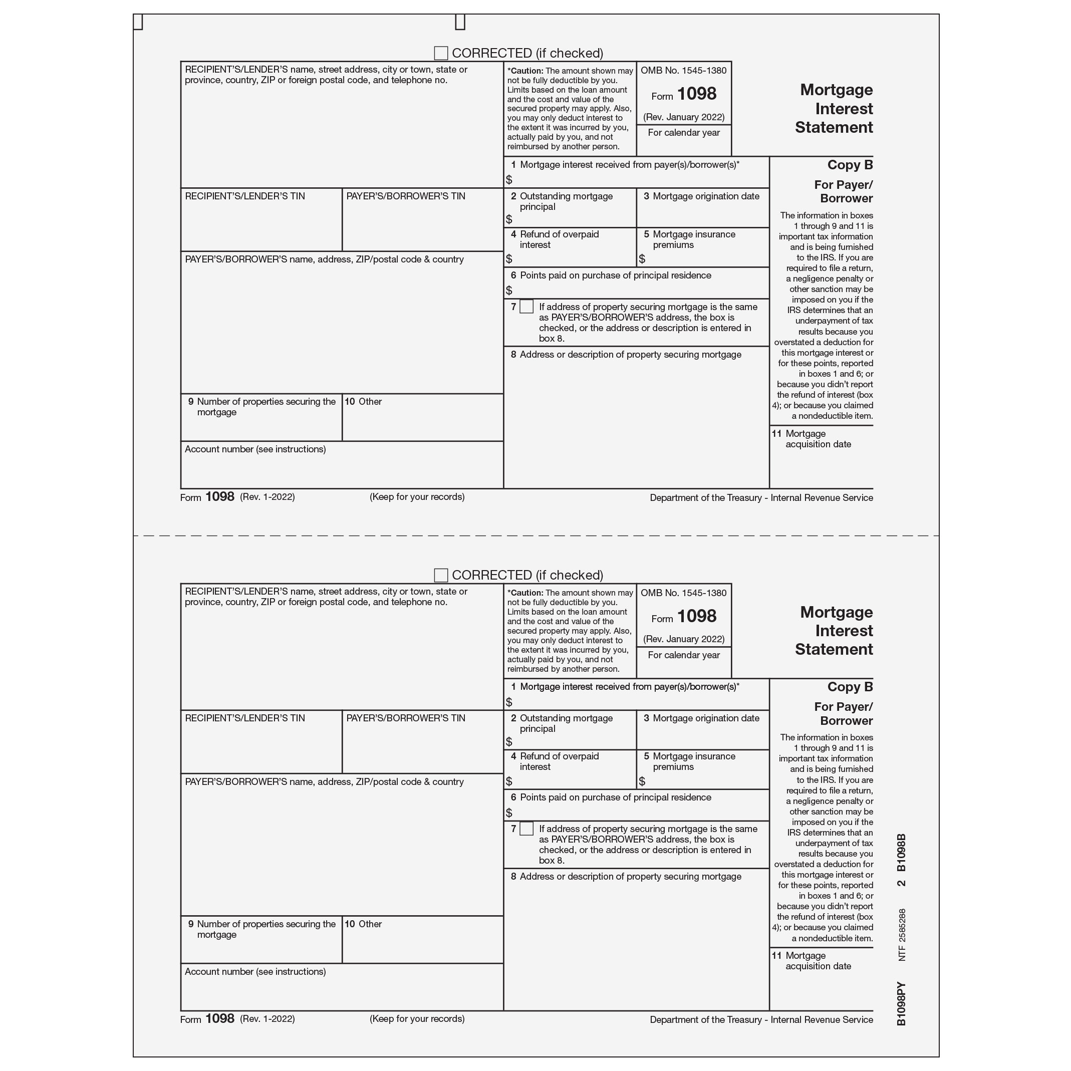 1098 Laser Copy B